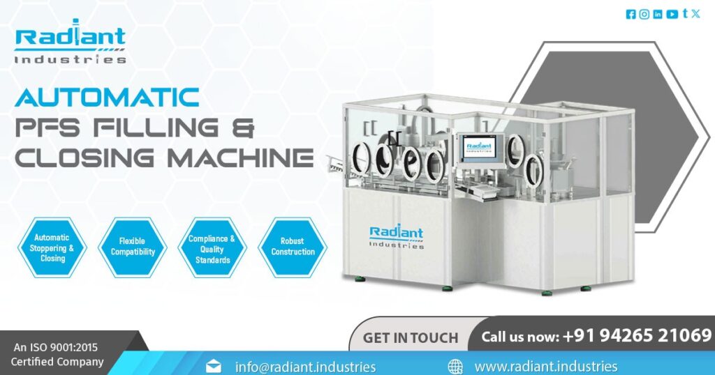 Automatic PFS Filling and Closing Machine in Uttar Pradesh | Radiant ...